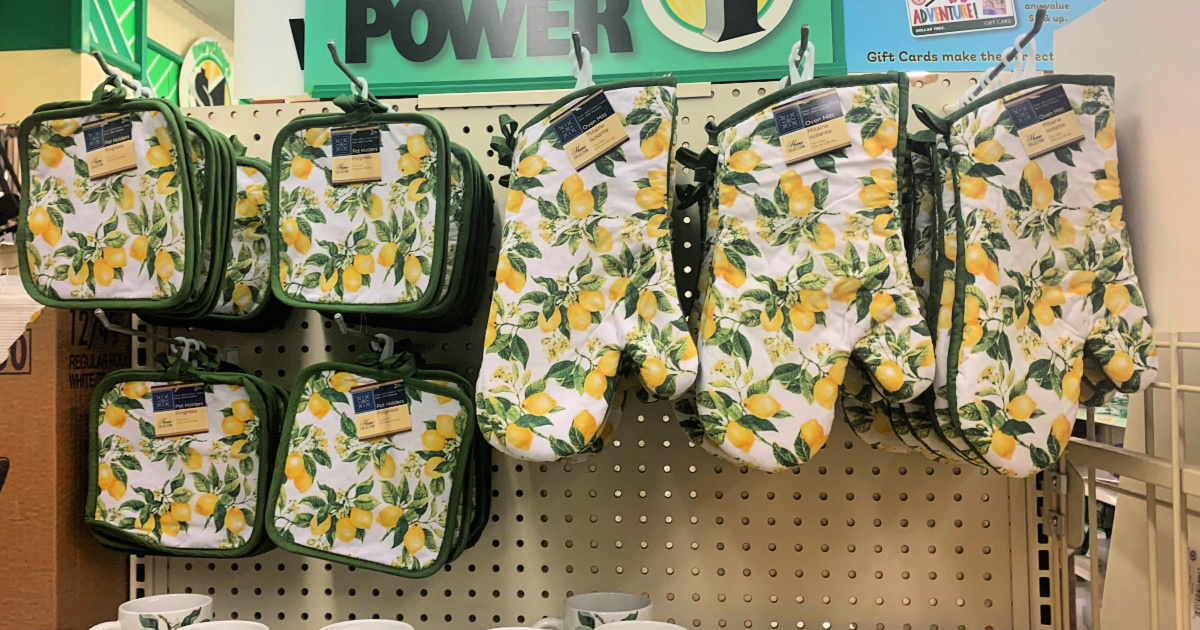 Lemon Dinnerware is Back at Dollar Tree