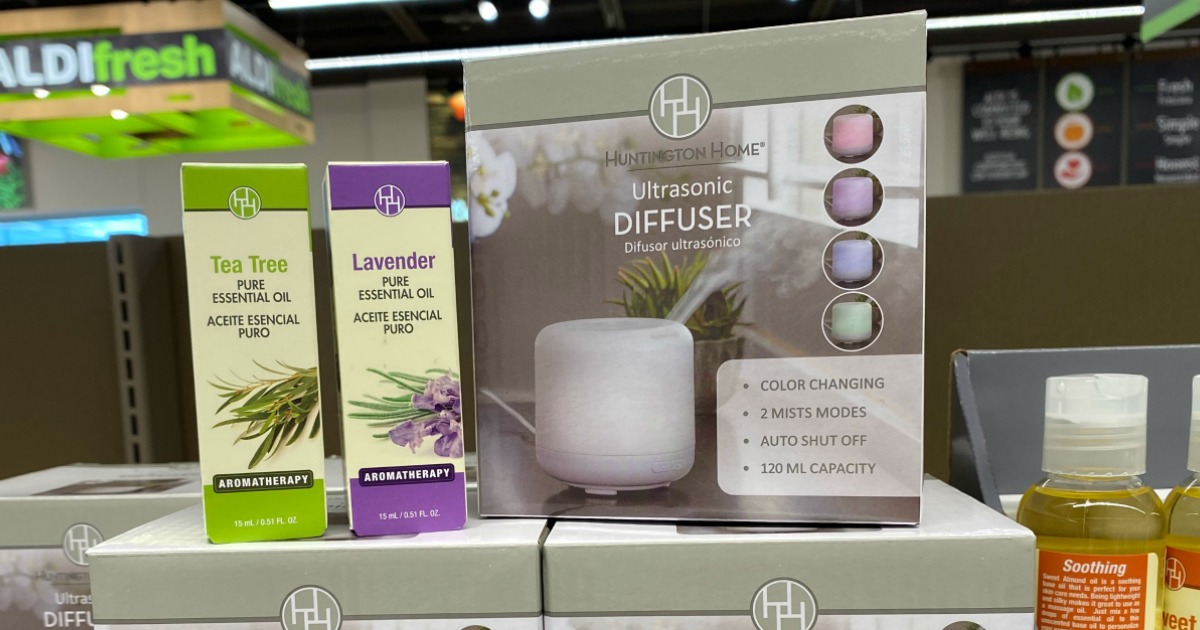Huntington Home Diffusers Only $9.99 at ALDI