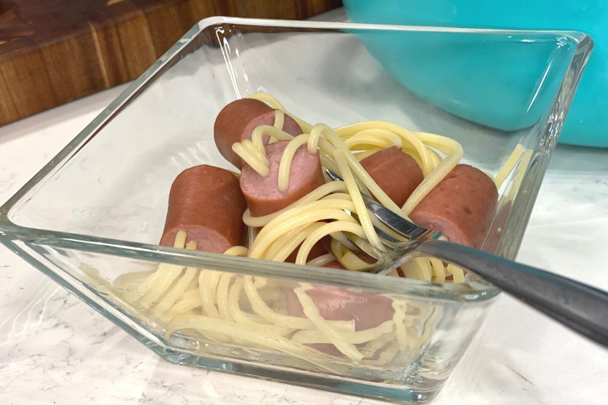 Hot Dog Spaghetti Hack - Kid-Friendly Pasta Idea | Hip2Save