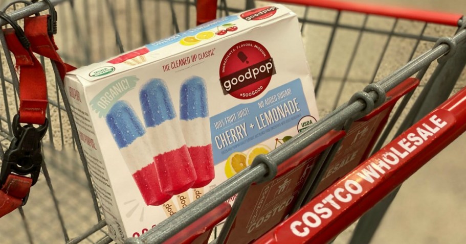 GoodPop's Organic Red, White, & Blue Popsicles 20-Count Only $9.99 at ...