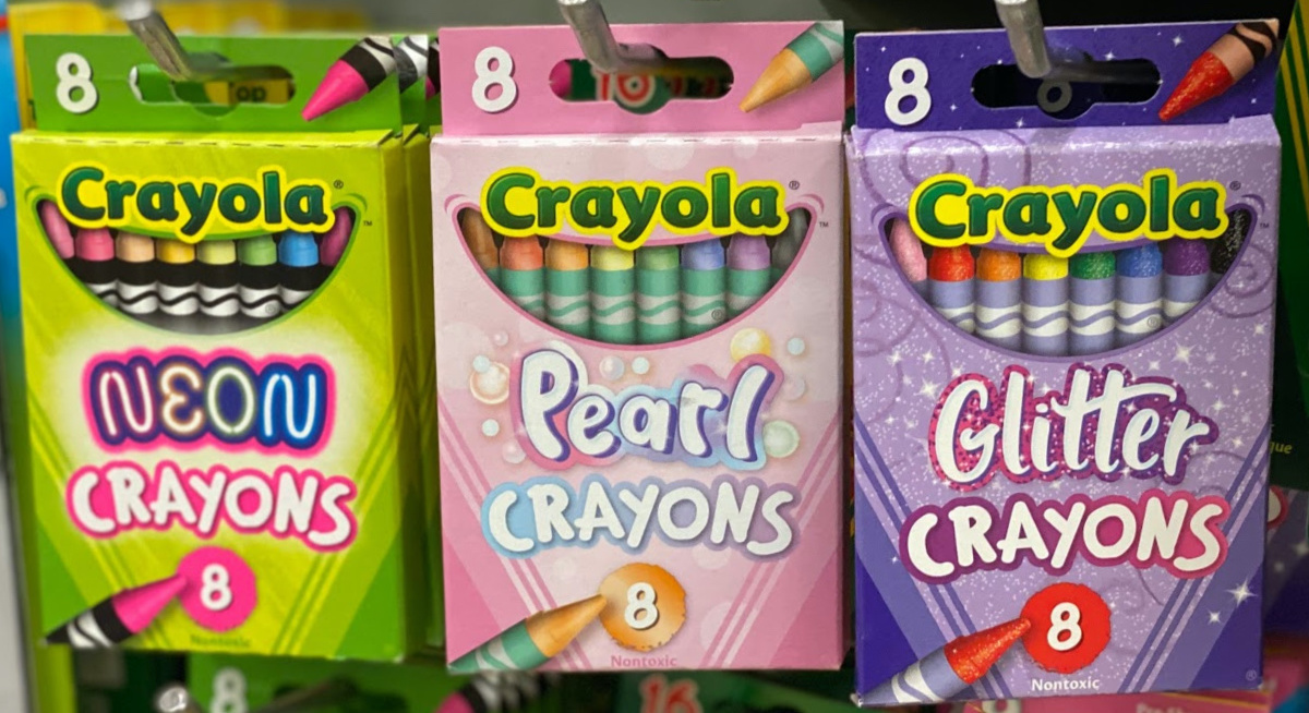 Crayola Crayons Just $1 at Dollar Tree | Neon, Pearl, & Glitter