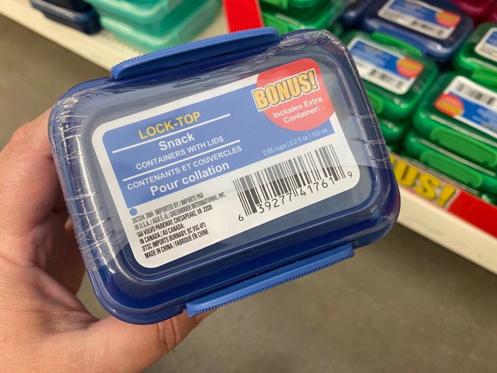 These Food Containers are Perfect for School Lunches & Only $1 Each at Dollar Tree • Hip2Save