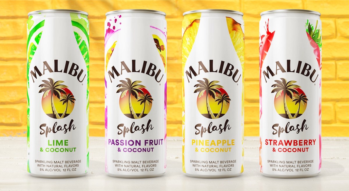 These New Malibu Rum Pouches are Ready to Serve & Easy to Pour