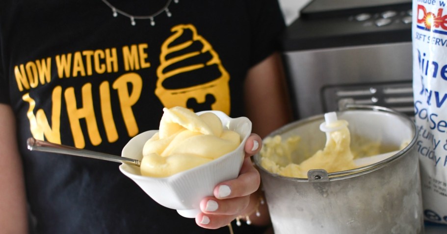 How to Make Disney Pineapple Dole Whip w/ Powdered Mix | Hip2Save
