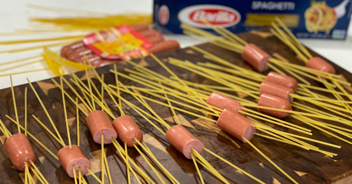 Hot Dog Spaghetti Hack - Kid-Friendly Pasta Idea | Hip2Save