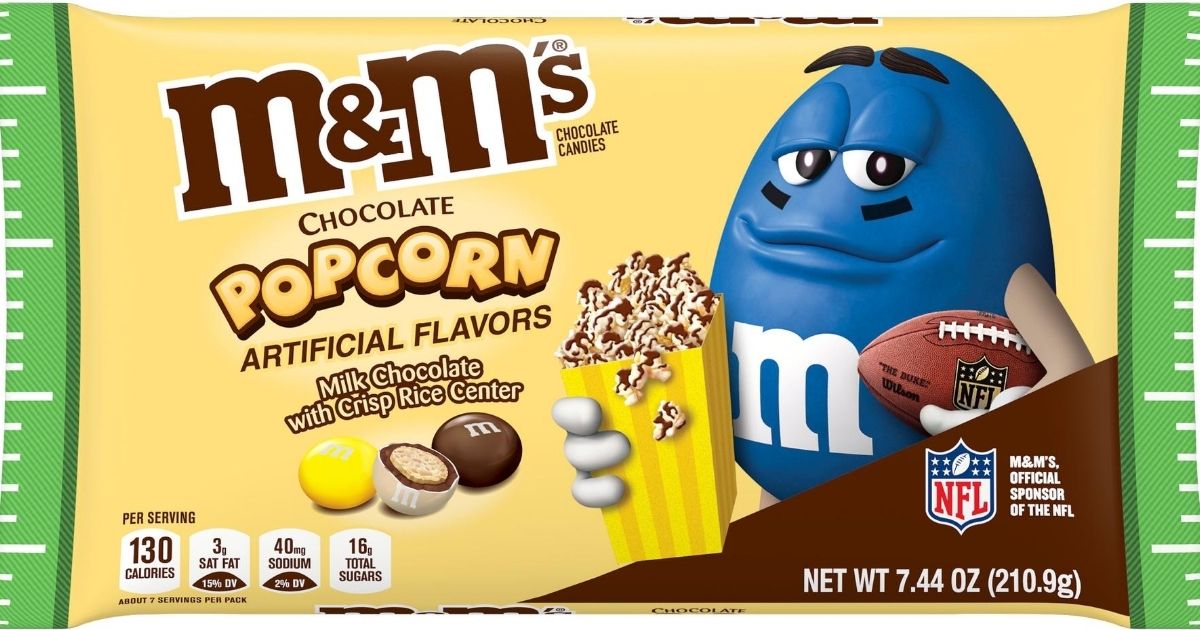 M&M's Chocolate Popcorn Flavor is the Perfect Movie Night Snack