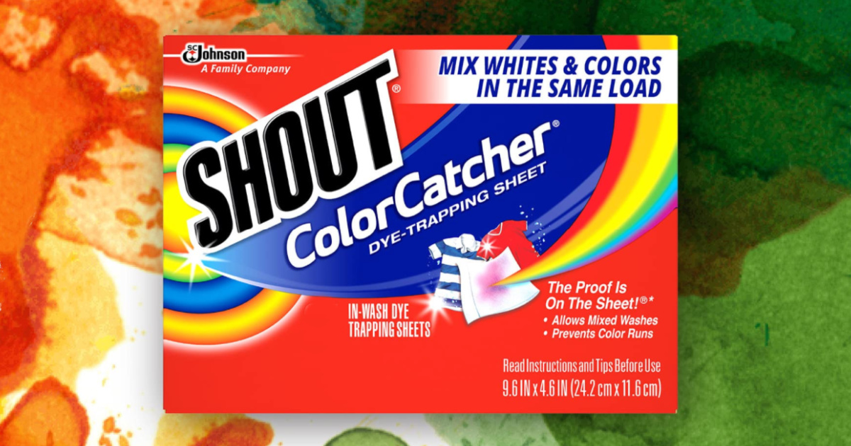Shout Color Catcher Sheets 72-Count Box Just $8.86 Shipped on Amazon ...