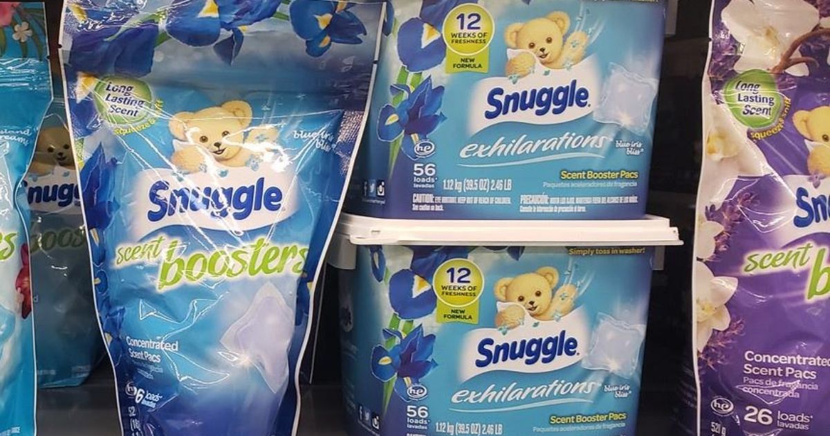 Snuggle Scent Booster Pacs 56-Count Just $6.62 Shipped on Amazon