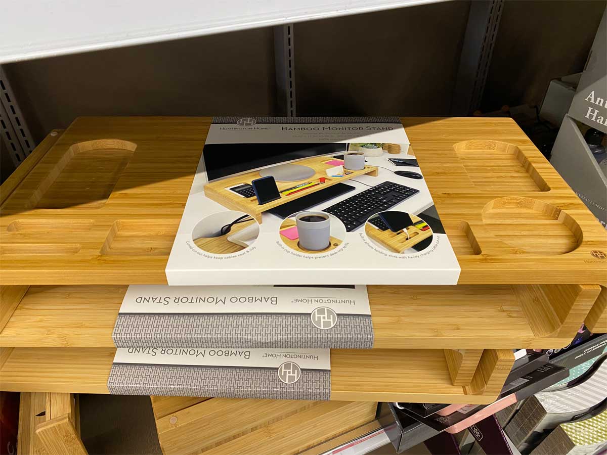 Bamboo Kitchen Essentials and Organizers from $2.49 at ALDI