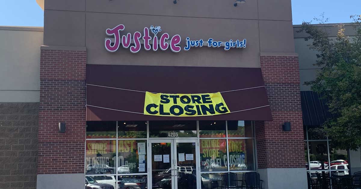 Justice Closing All Remaining Stores & Becoming an Online Retailer