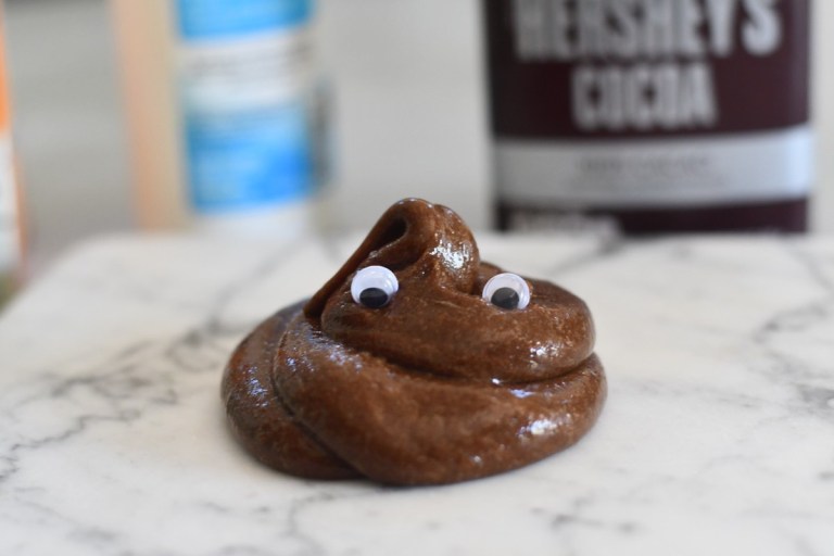 DIY Poop Emoji Slime | Funny Craft Idea for Kids - Hip2Save