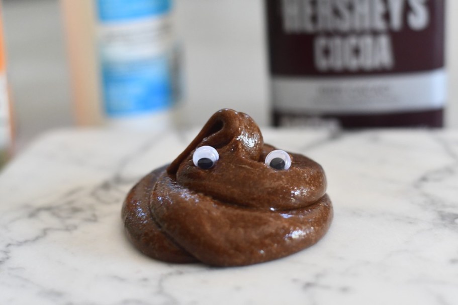 DIY Poop Emoji Slime | Funny Craft Idea for Kids - Hip2Save