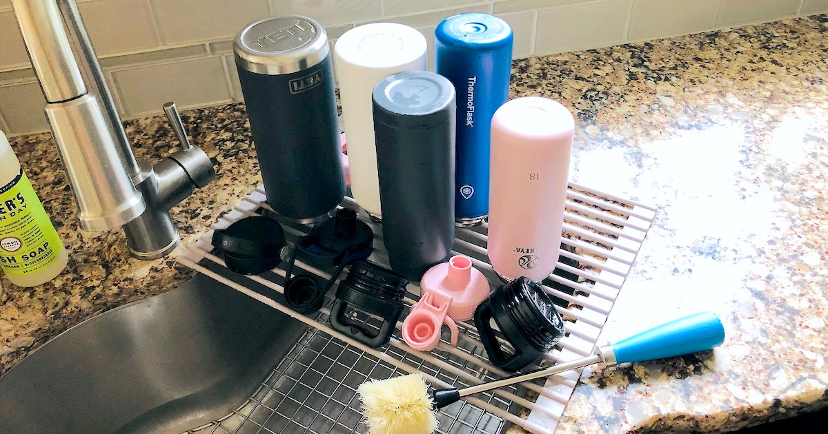 The Best Ways to Clean Water Bottles (Even Hard to Reach Places)
