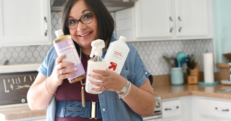 Easy DIY Granite Countertop Cleaner Spray | Works on Quartz, Too!
