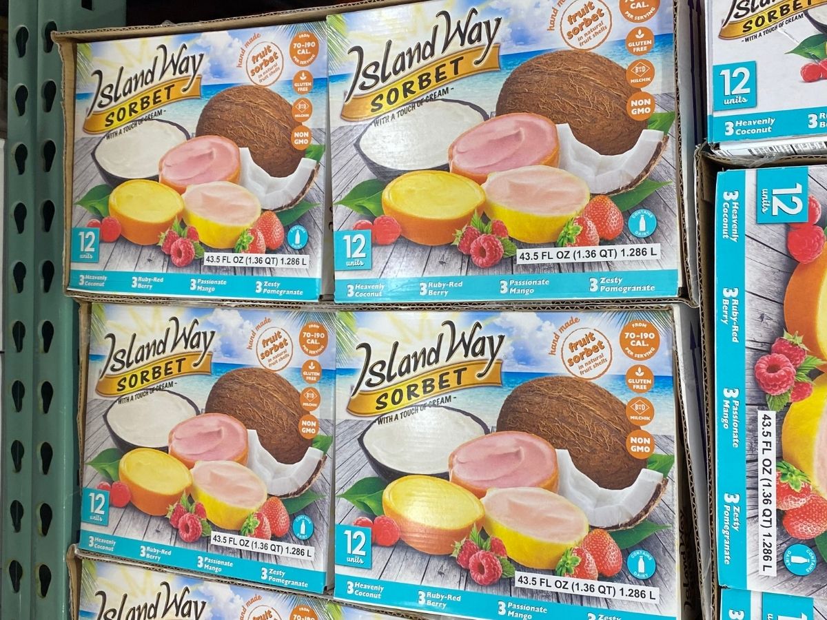 Island Way Hand Made Fruit Sorbets Are Sold at Costco & They Come in ...