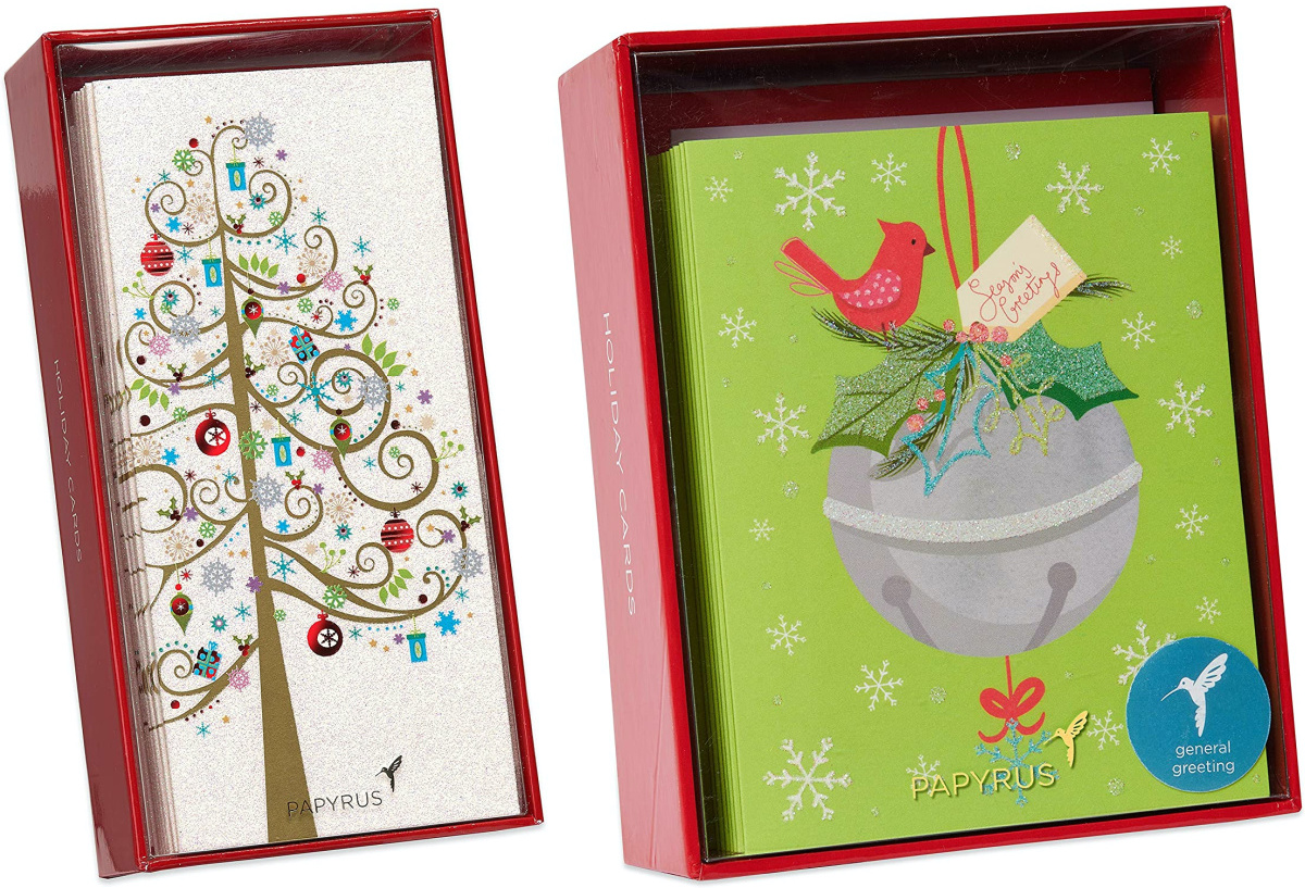 Papyrus Boxed Christmas Cards from $4.35 on Amazon | Includes Star Wars ...