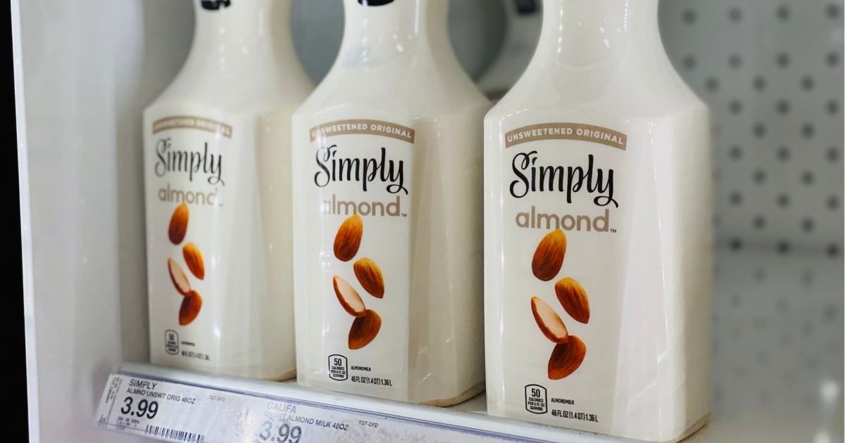$0.75/1 Simply Almond Milk Coupon = 46oz Bottle Only $1.44 After Cash ...