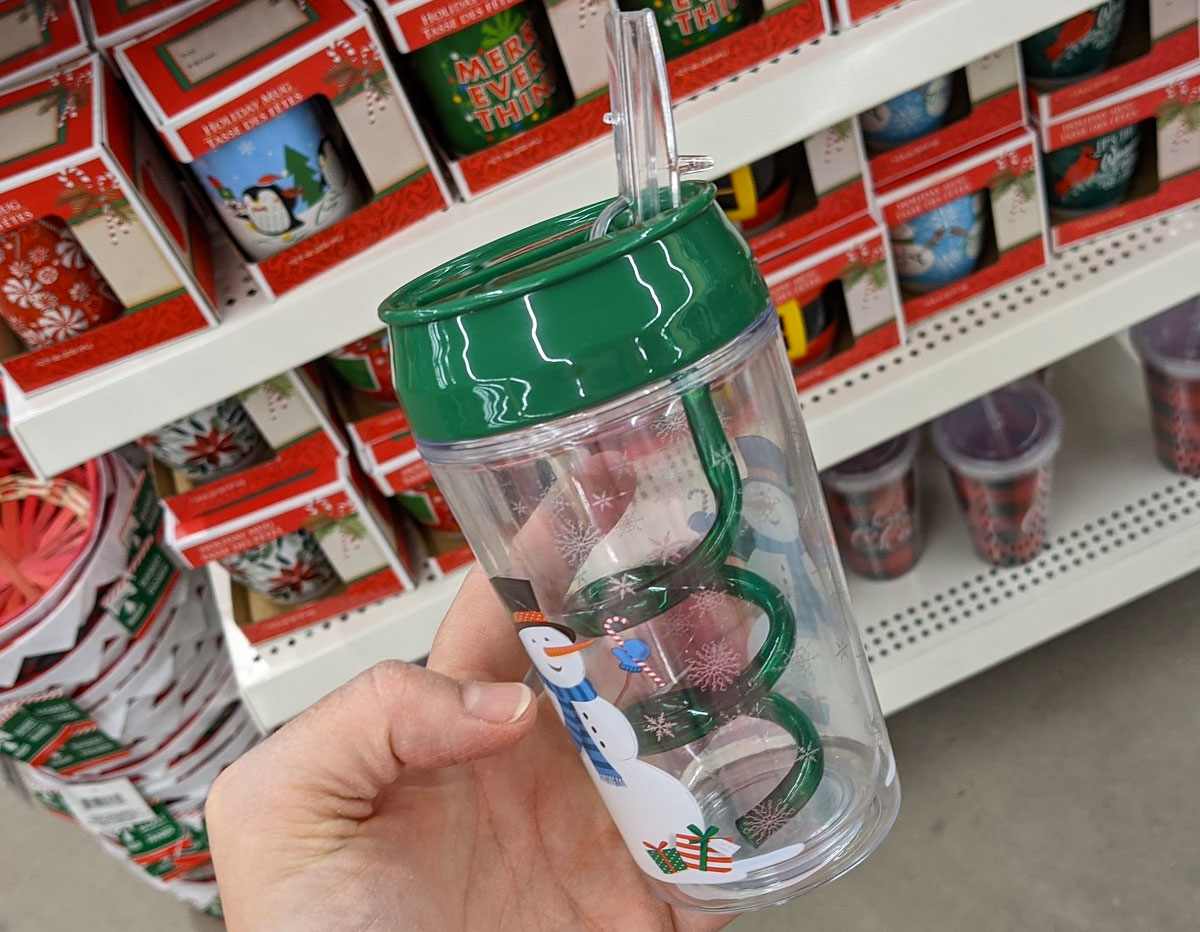 Christmas Coffee Mugs & Kids Tumblers Only $1 at Dollar Tree
