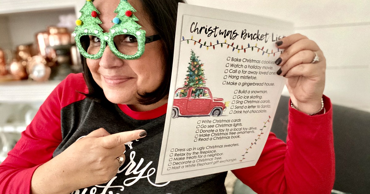 Print Your Free Christmas Bucket List for Lots of Holiday Fun | Hip2Save