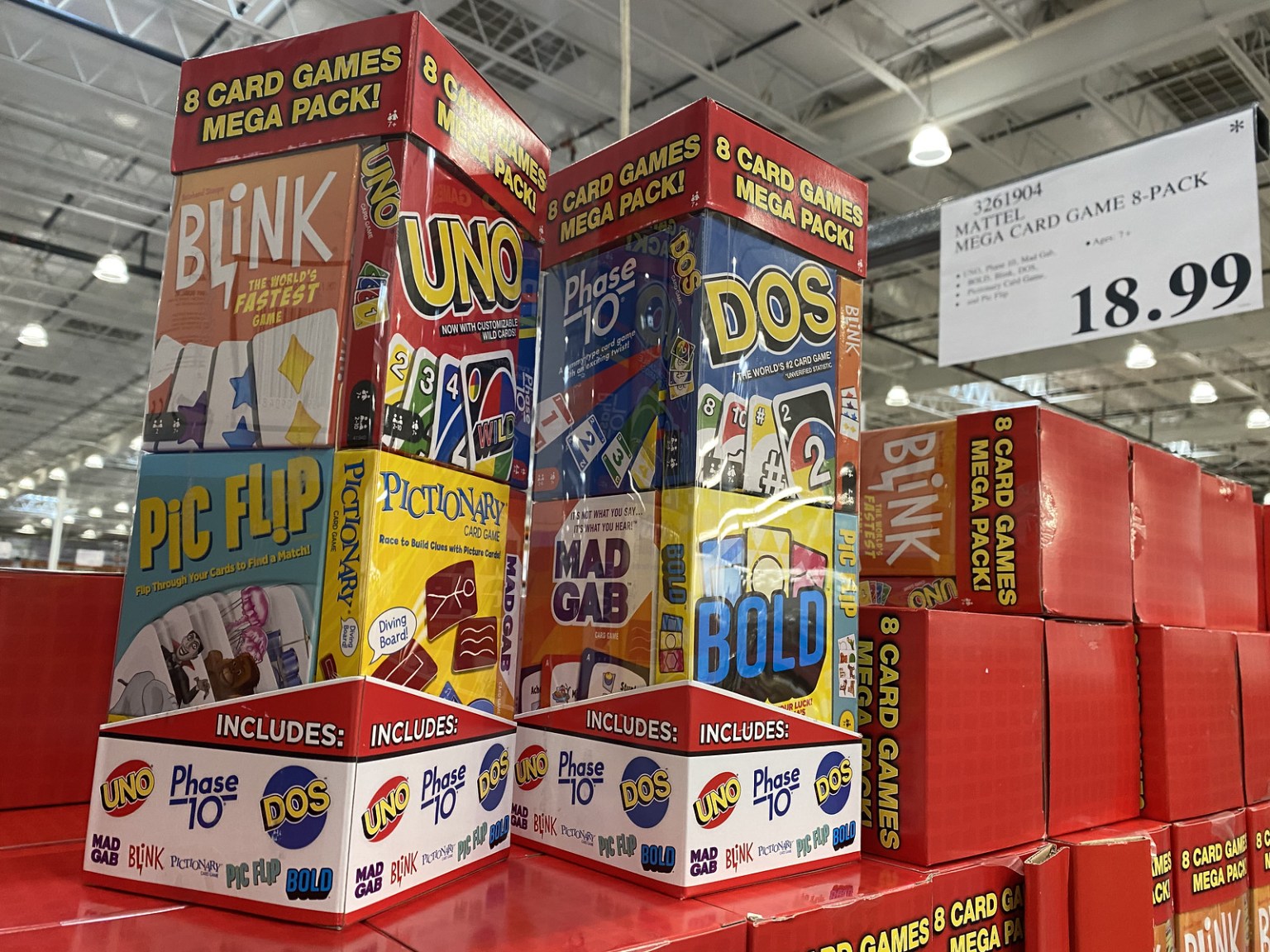 Mattel Mega Card Game 8-Pack Just $18.99 at Costco | Perfect for Family ...