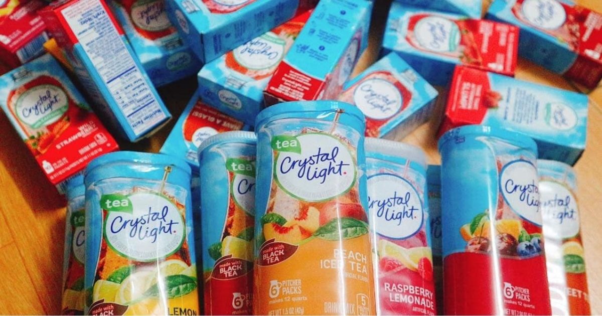 Crystal Light Powder Drink Mix 10-Count Only $1.49 on Amazon | Hip2Save