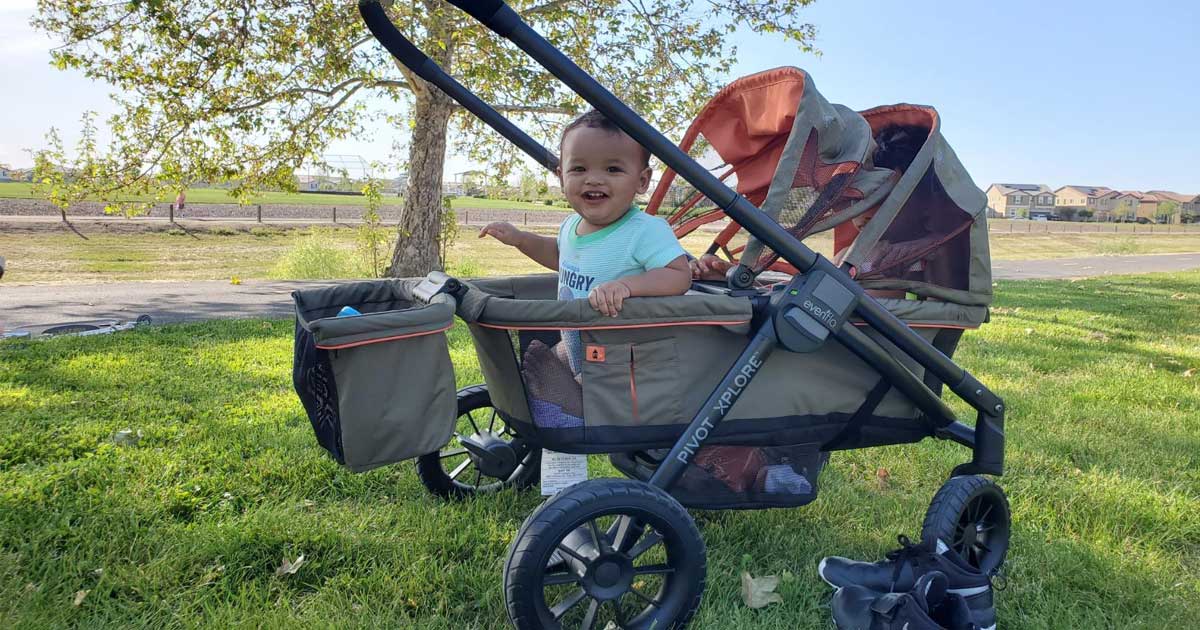 Evenflo Stroller Wagon w/ Awesome Reviews Just $234 Shipped on Amazon ...