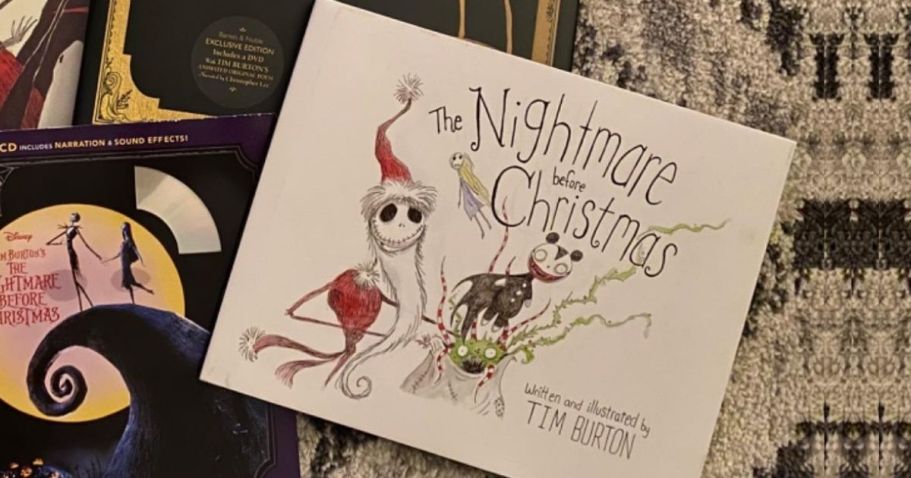 Disney Nightmare Before Christmas 20th Anniversary Hardcover Book Only ...