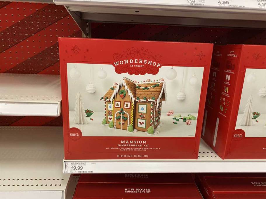 Wondershop Gingerbread House Kits from $7.99 at Target | Mansions, Mini ...