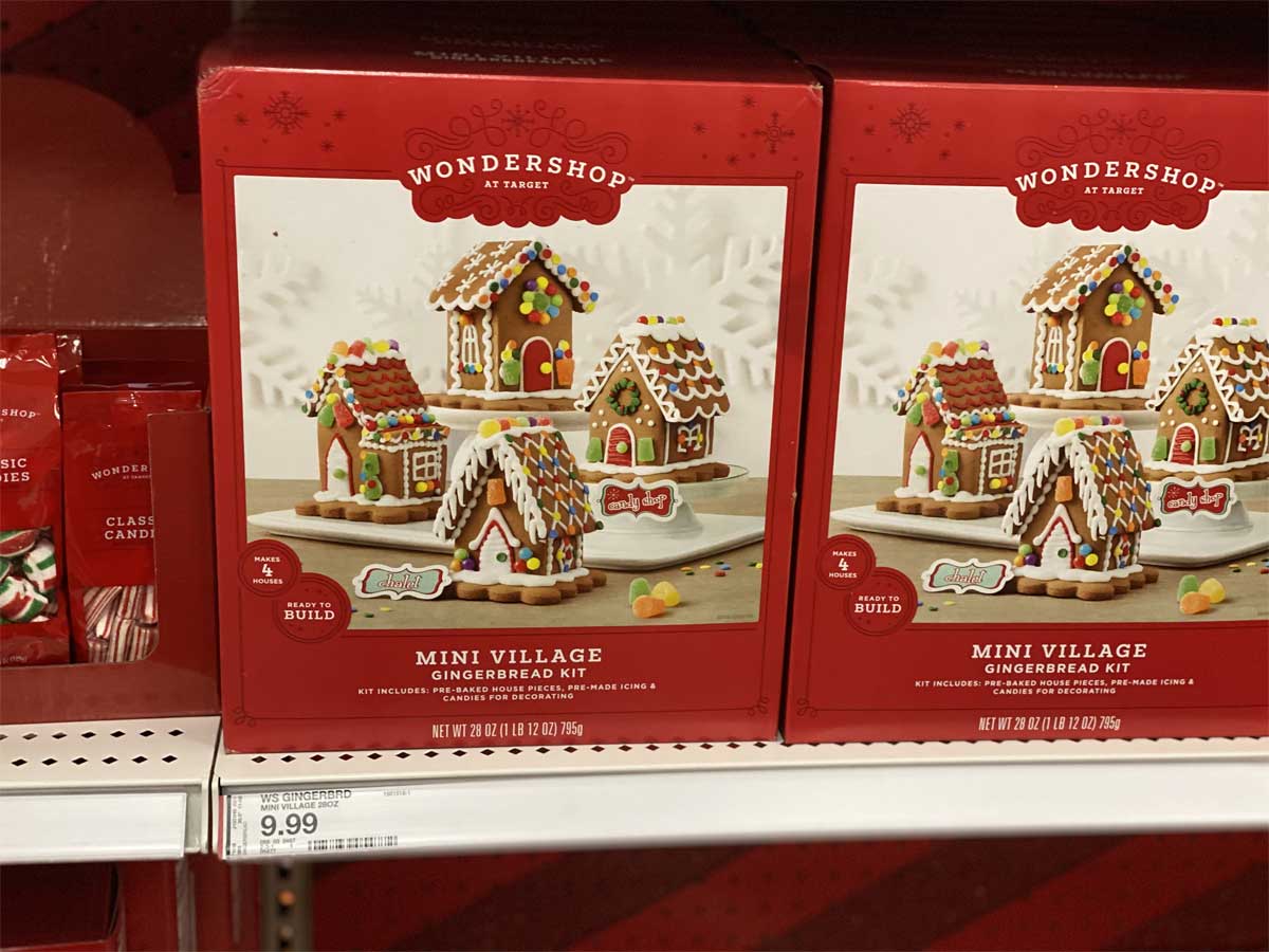 Wondershop Gingerbread House Kits from $7.99 at Target | Mansions, Mini ...