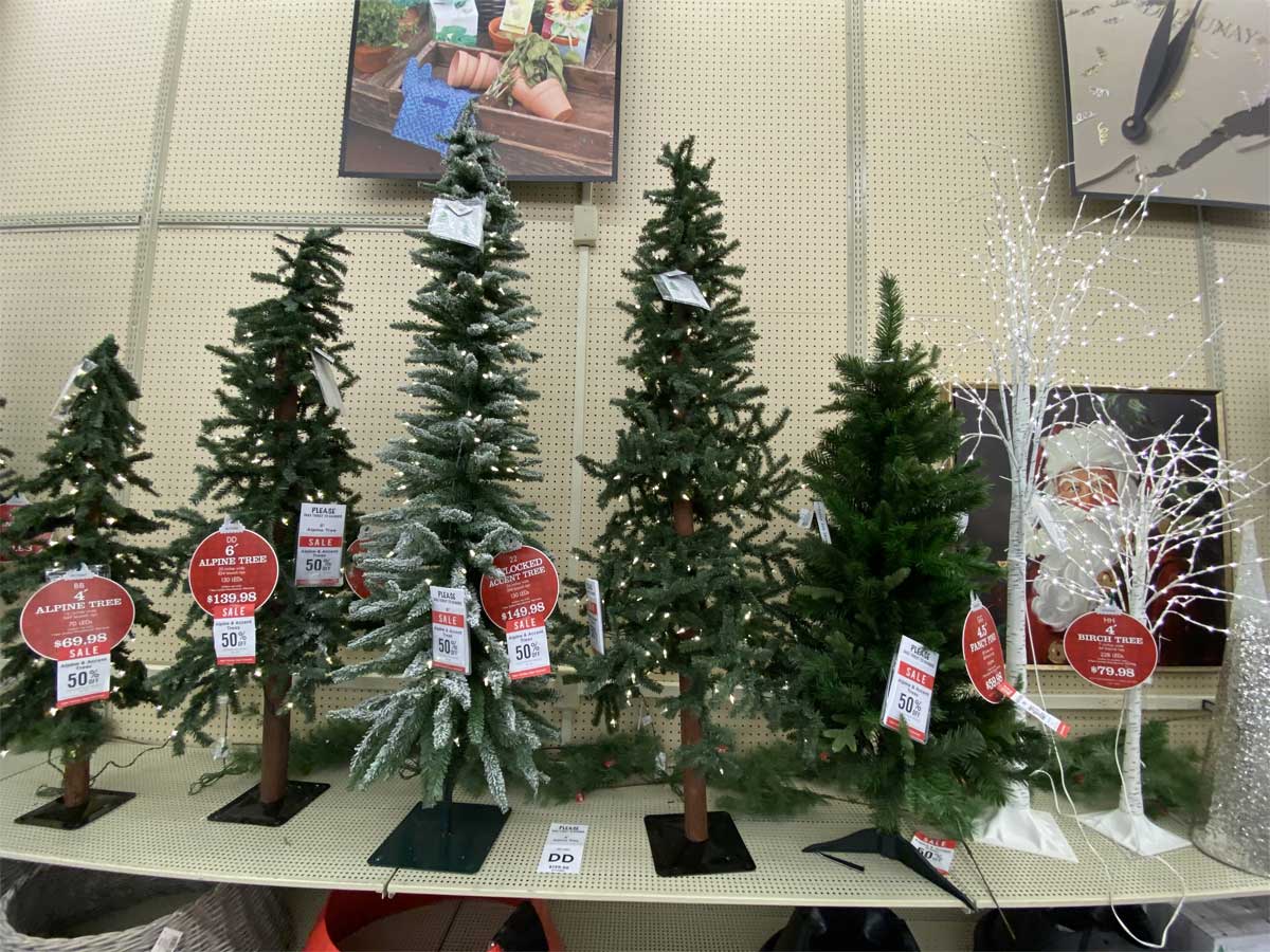 50% Off Hobby Lobby Christmas Trees