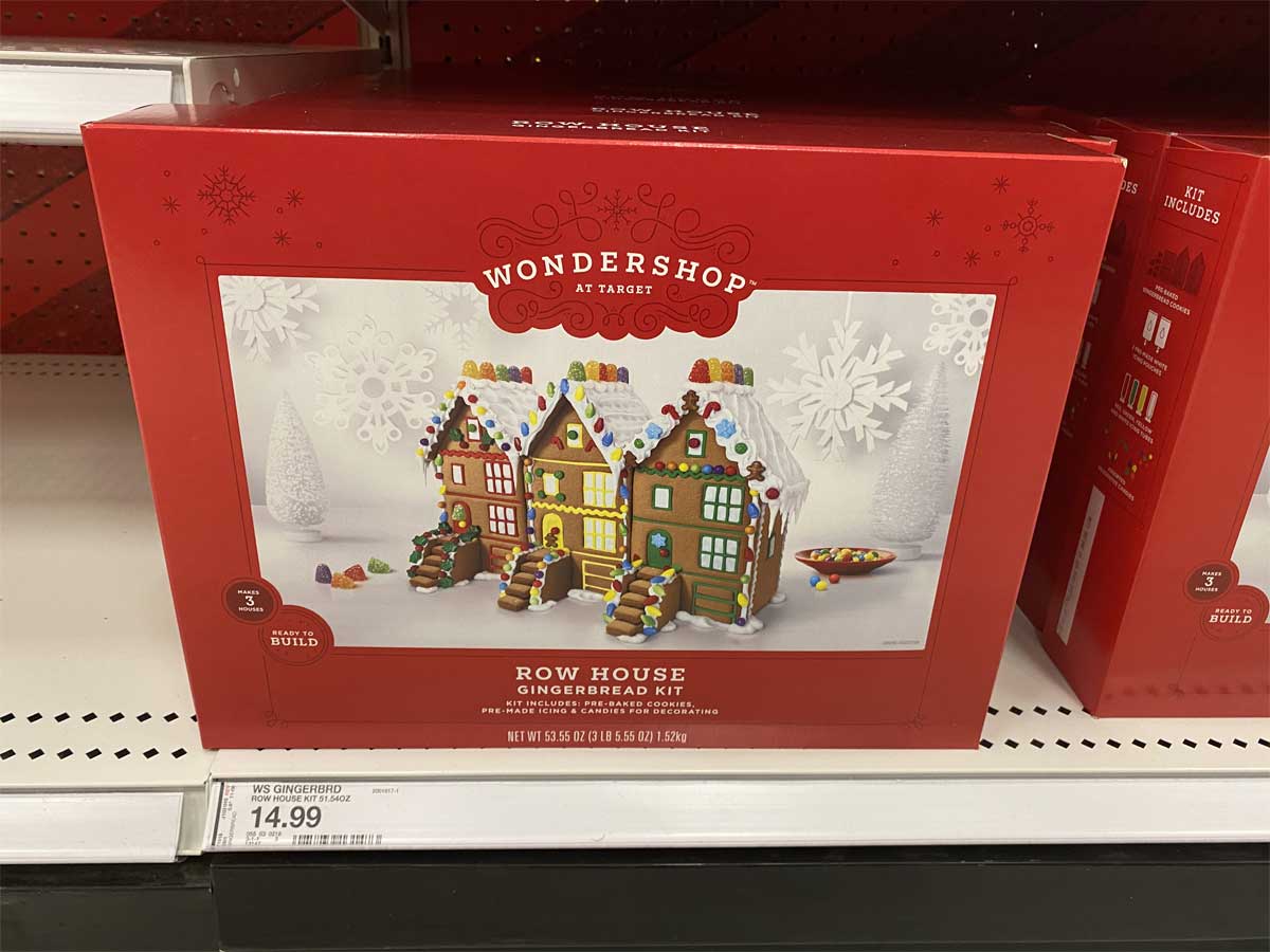 Wondershop Gingerbread House Kits from $7.99 at Target | Mansions, Mini ...