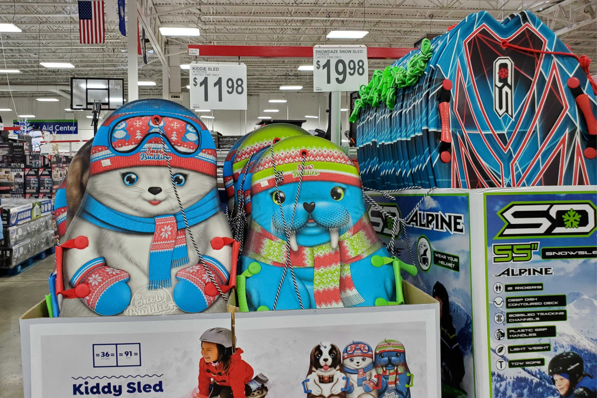 Snow Buddies Kiddy Sleds Just $11.98 at Sam's Club