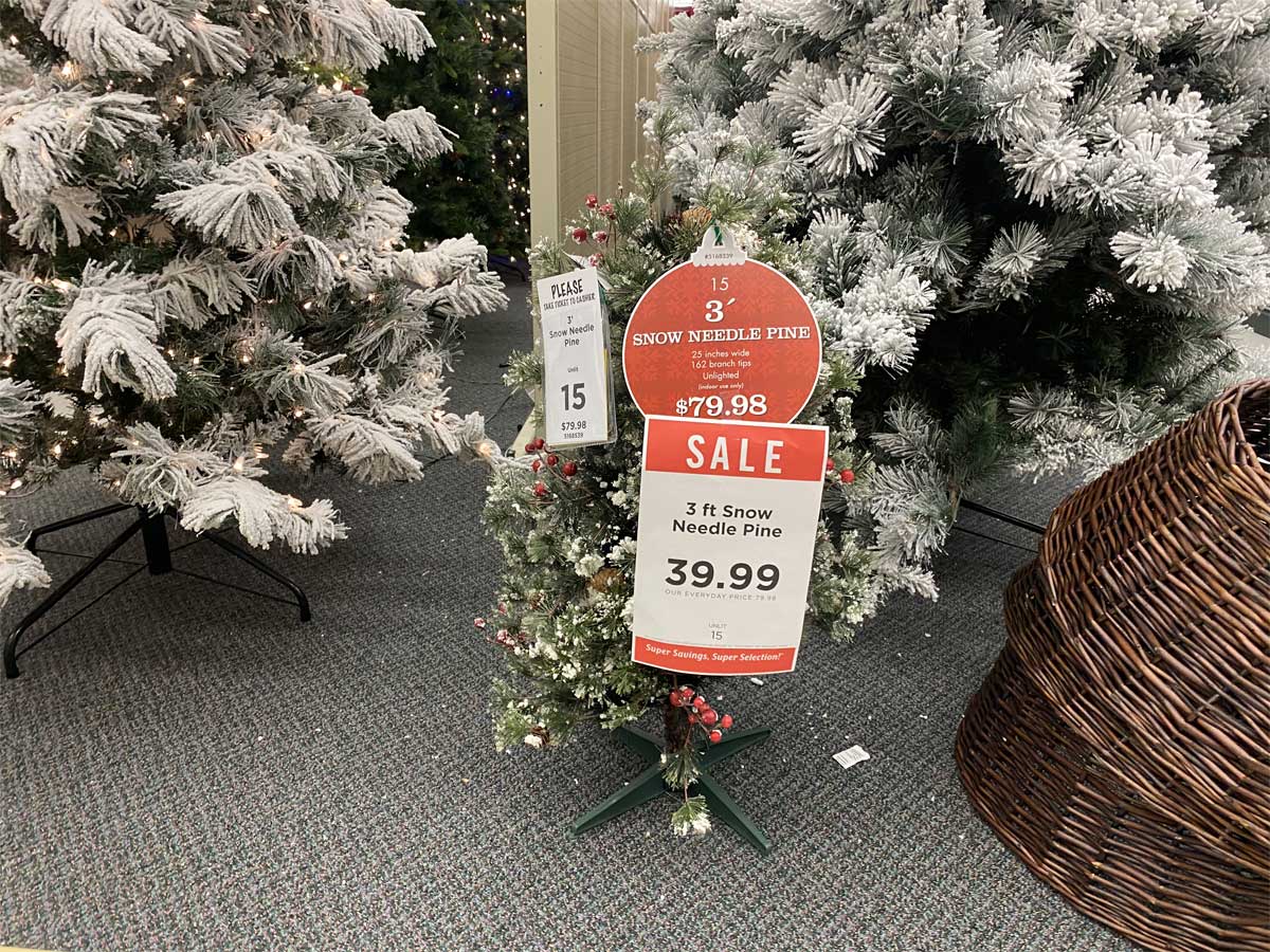 50% Off Hobby Lobby Christmas Trees