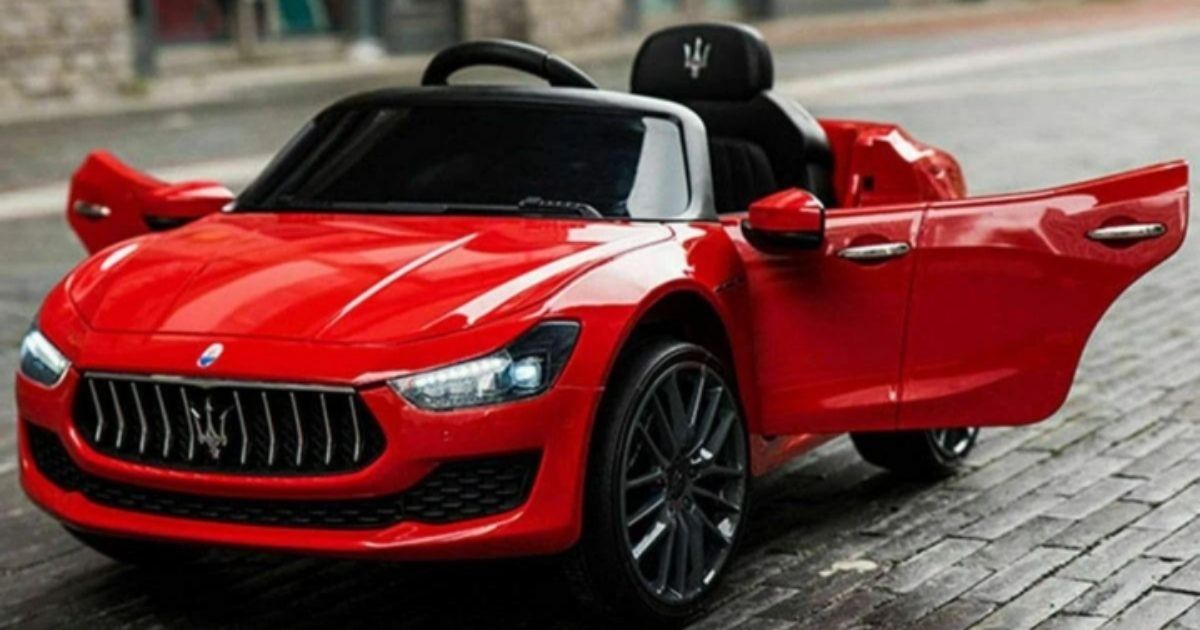 Licensed Maserati Ghibli 12-Volt Ride-On Only $149.99 Shipped + Get $30 ...