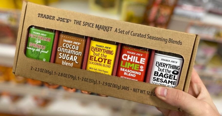 Trader Joe's Spice Market Gift Box Only $9.99 | Includes 5 Popular ...