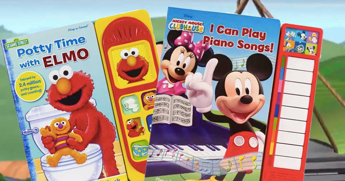Kids Sound Books Only $5 on Amazon | Disney, Sesame Street & More
