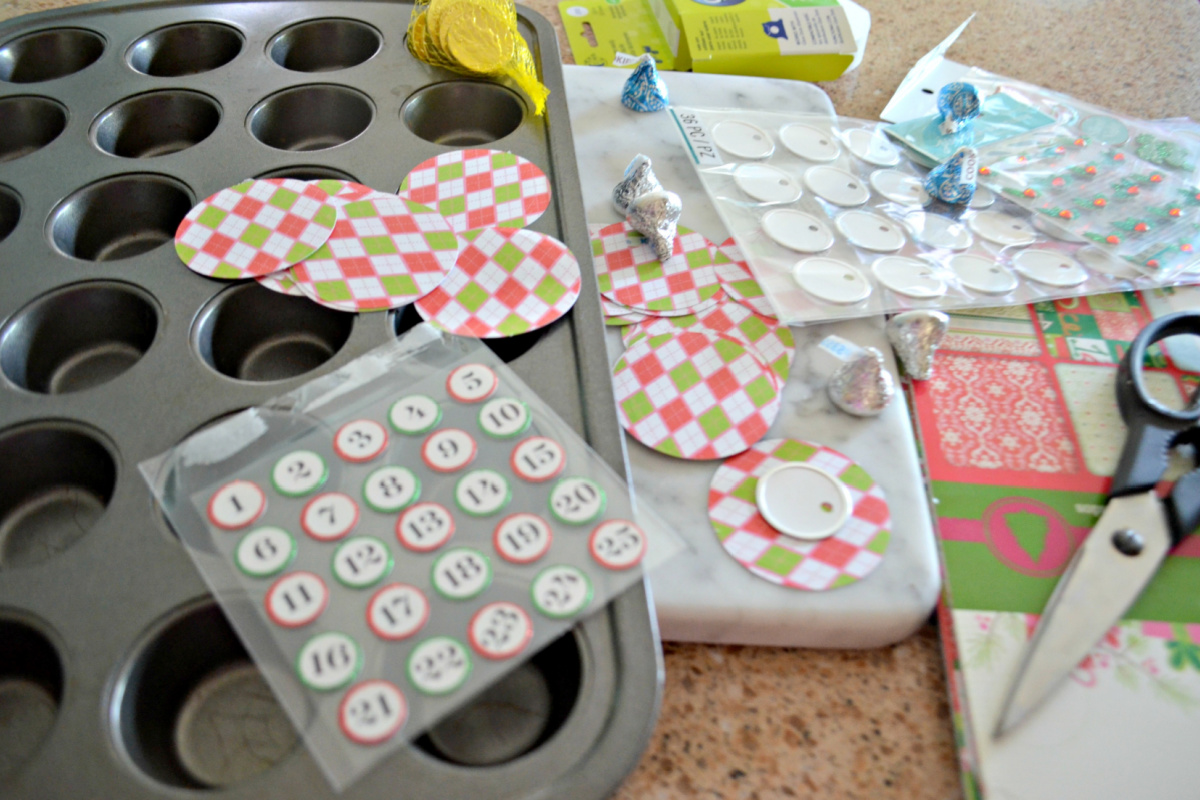 Use a Muffin Tin to Create a Frugal DIY Advent Calendar | Hip2Save