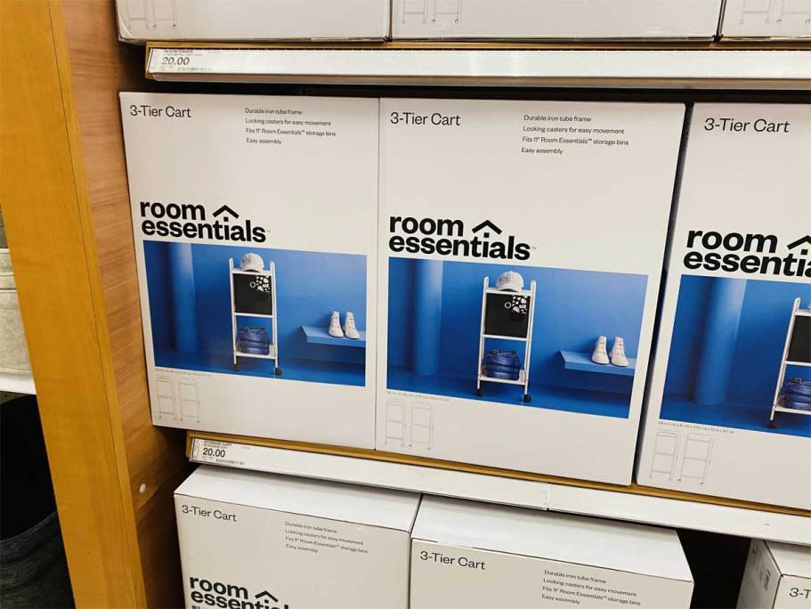 3-Tier Utility Rolling Carts from $20 at Target | Perfect Storage for ...