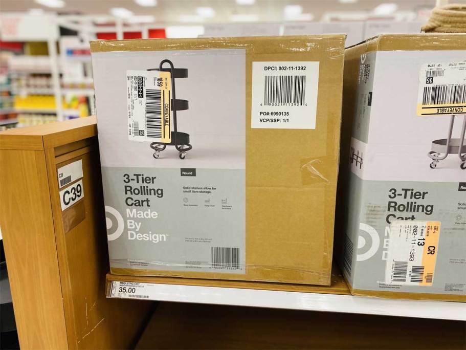 3-Tier Utility Rolling Carts from $20 at Target | Perfect Storage for ...
