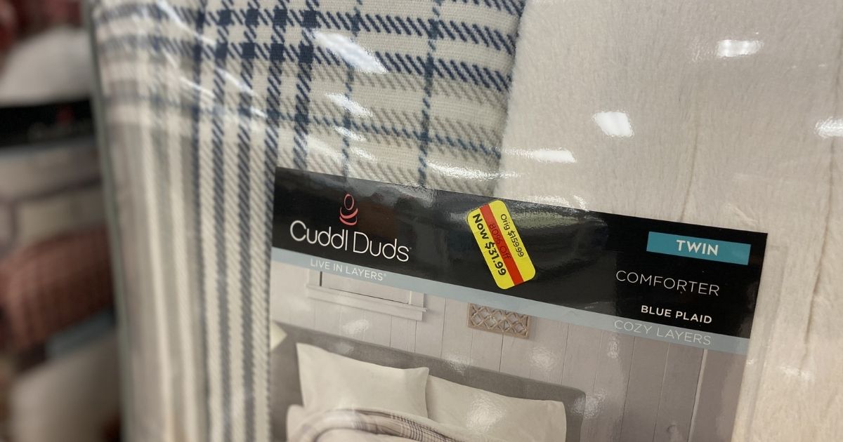 Cuddl Duds Comforter Sets from $22 at Kohl's (Regularly $160+)