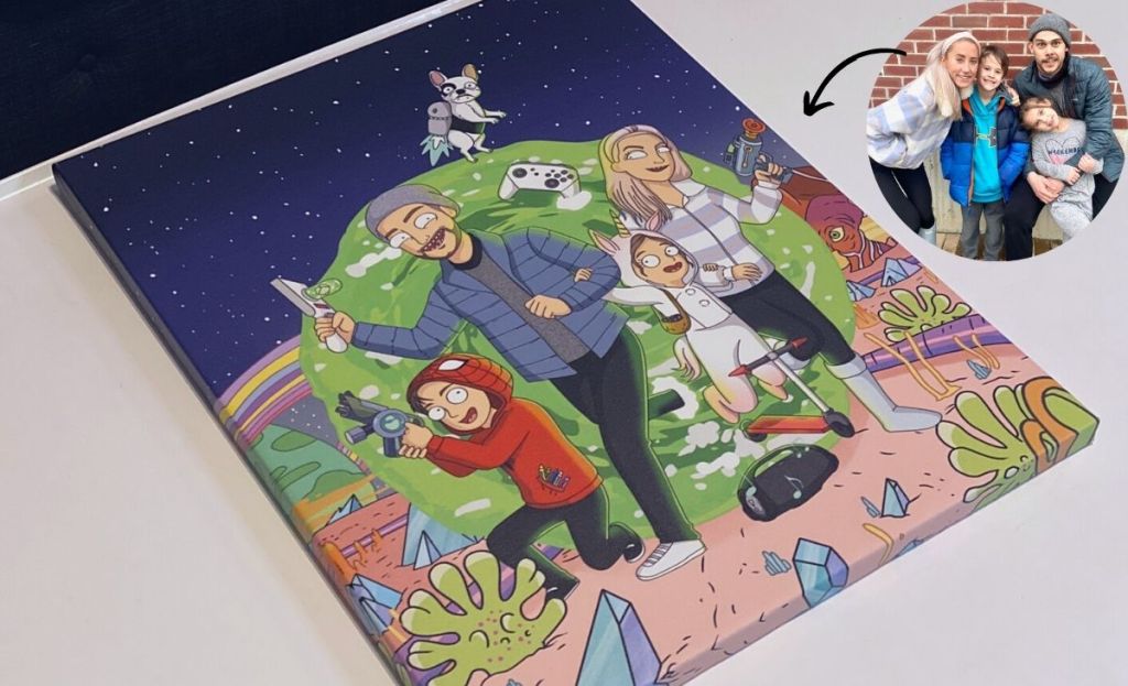 Custom Cartoon Portraits = Best Personalized Gift Idea | Hip2Save