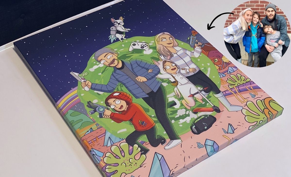 Custom Cartoon Portraits = Best Personalized Gift Idea | Hip2Save