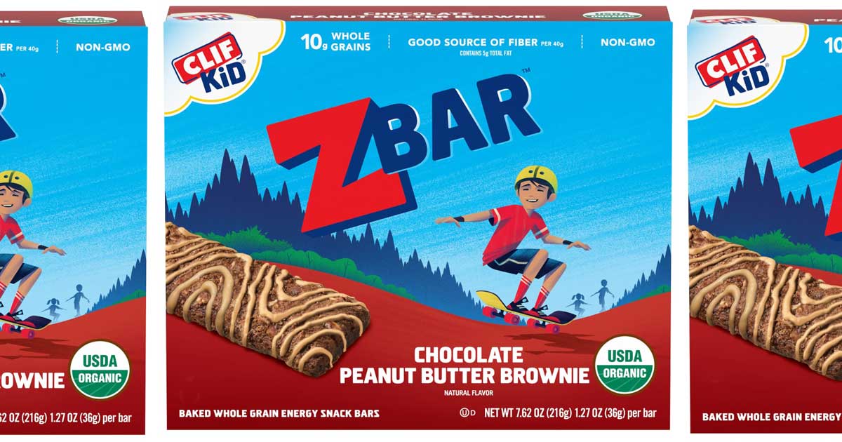 CLIF Kid Organic ZBars 18-Count Only $10.52 on Amazon | Just 58¢ Per Bar