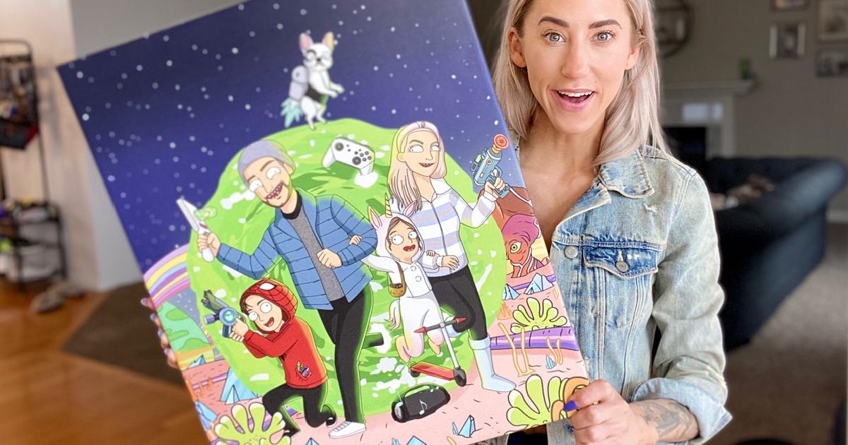 Custom Cartoon Portraits = Best Personalized Gift Idea | Hip2Save