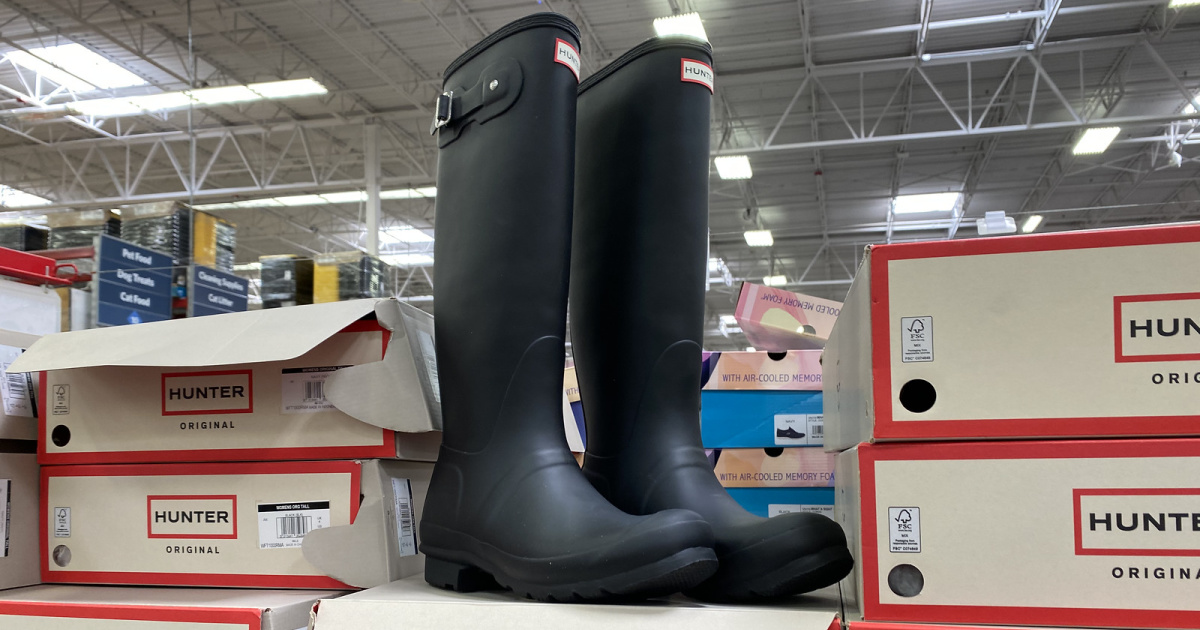Hunter Women’s Tall Rain Boots Possibly Just $64.89 at Sam’s Club