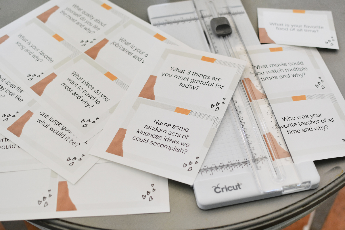 Free Printable Conversation Cards Game for the Family | Hip2Save