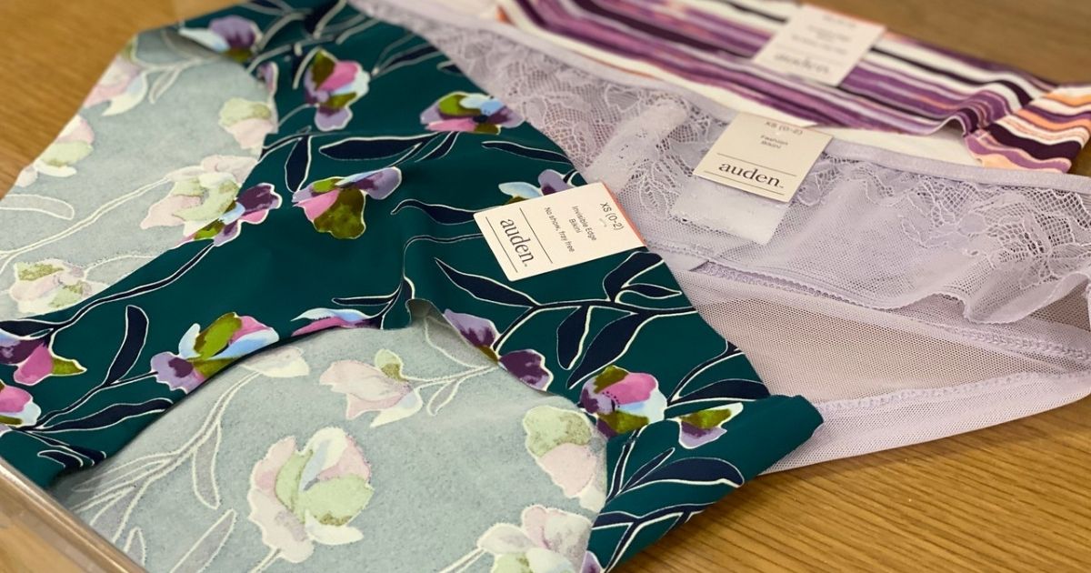 Buy 3, Get 2 FREE Women's Auden Underwear at Target | Hip2Save