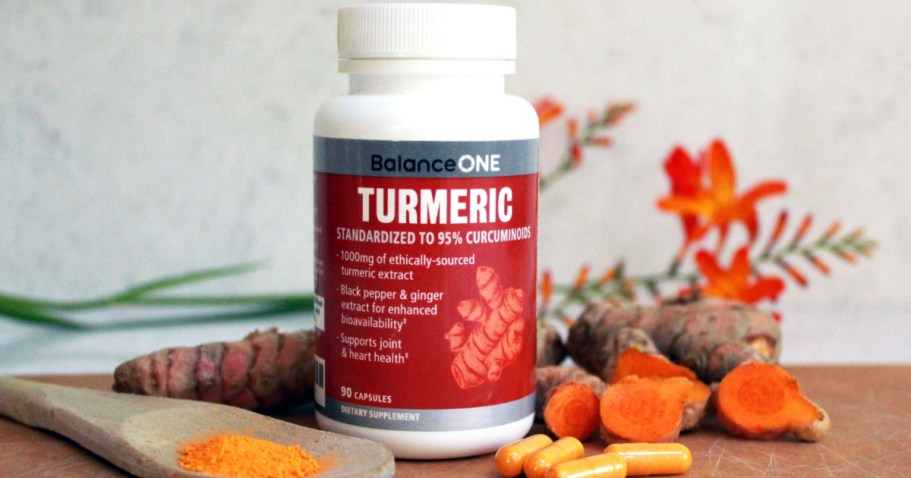 Balance ONE Turmeric Supplement Just $8.78 Shipped on Amazon | Supports ...