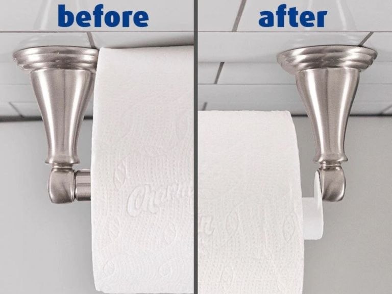 FREE Charmin Roll Extender | Fits Mega & Super Mega Toilet Paper Rolls