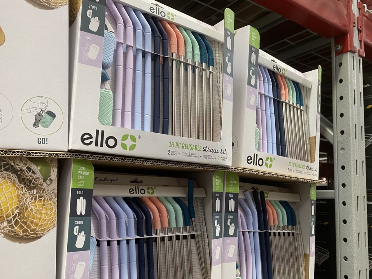 Ello 16-Piece Reusable Straws Set Just $11.98 on Sam'sClub.com | Hip2Save